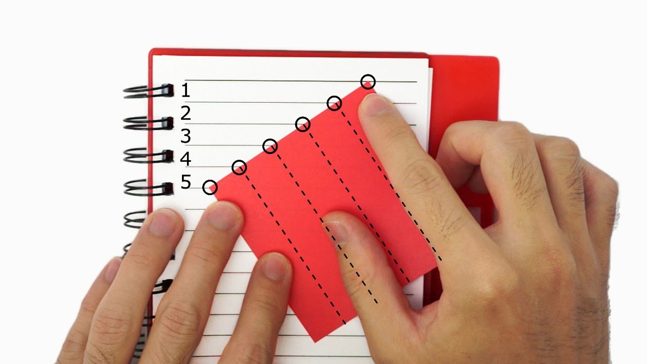How To Divide The Paper Into N Equal Parts Origami Tip 1