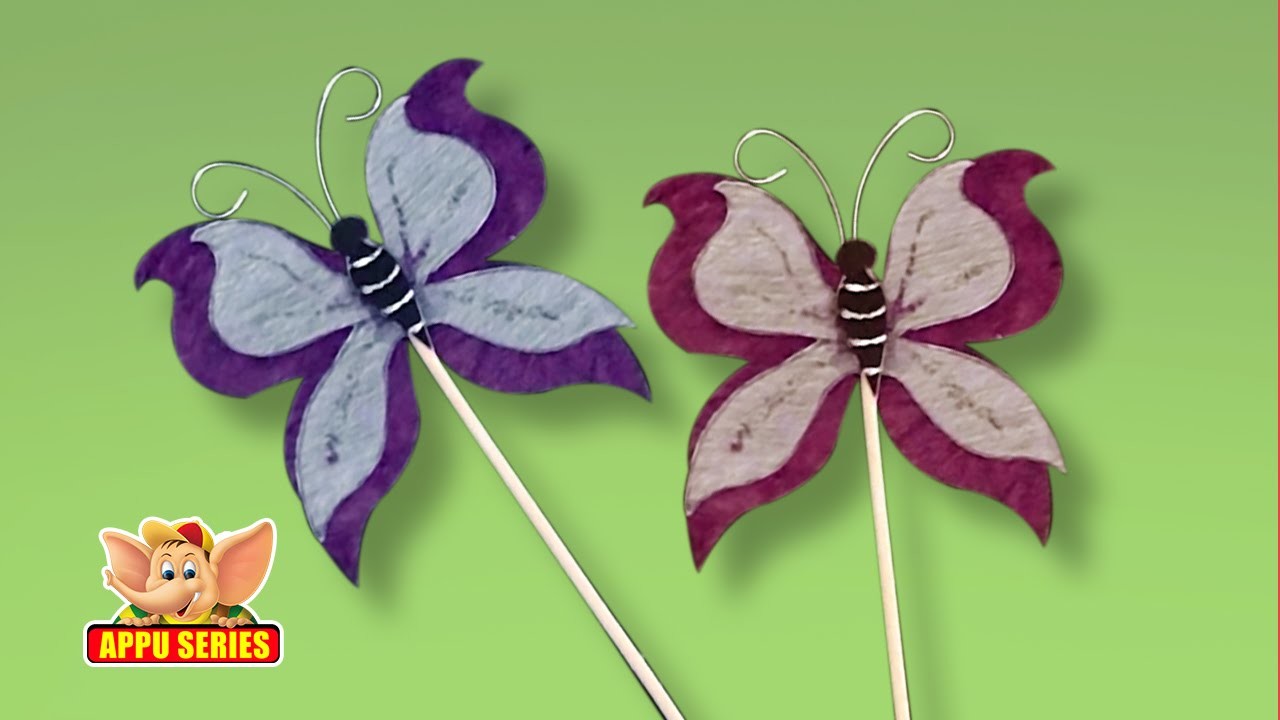 Arts Crafts How To Make A Butterfly Bookmark arts-crafts-how-to-make-a-butterfly-bookmark