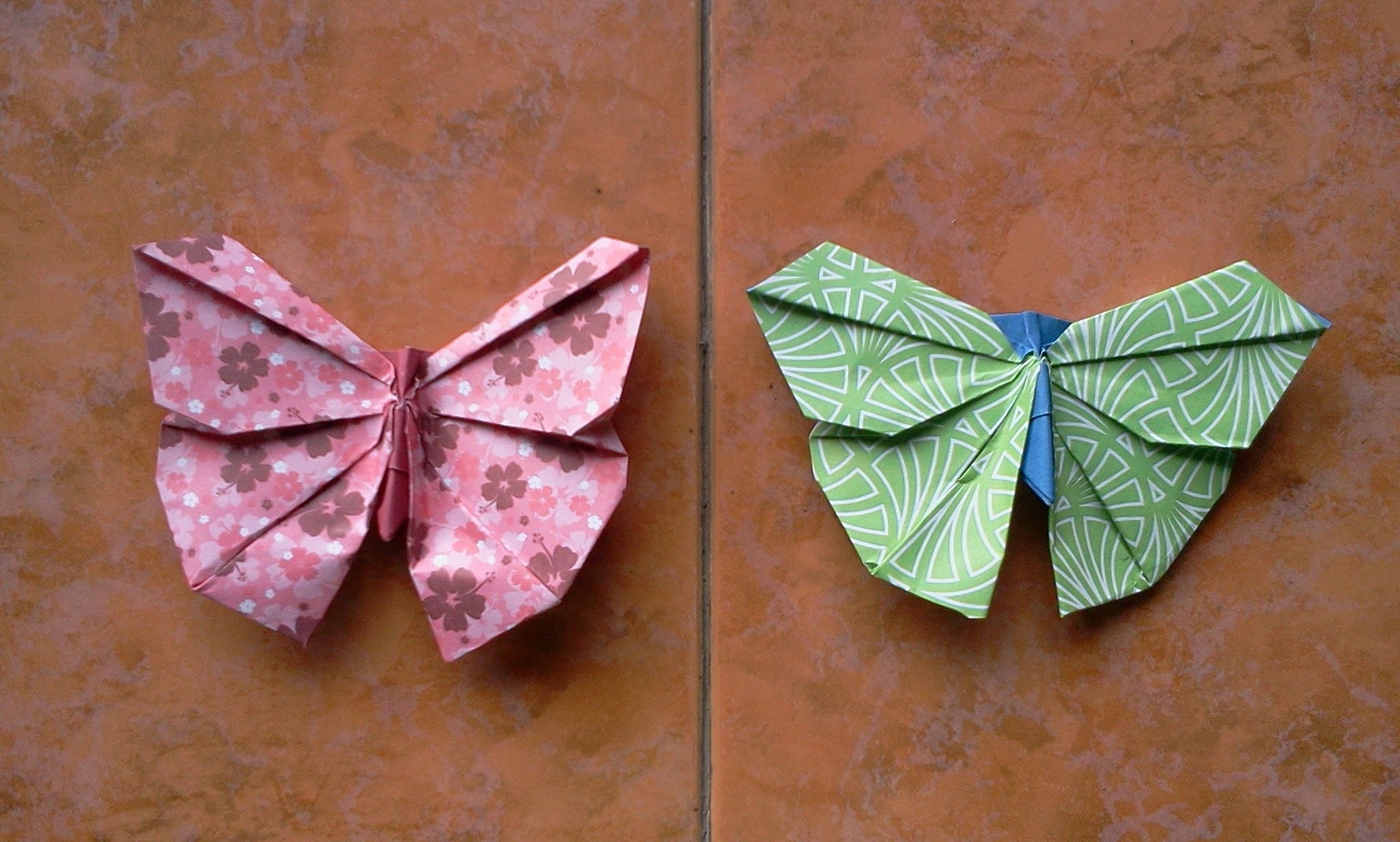 How To Make Origami Butterfly