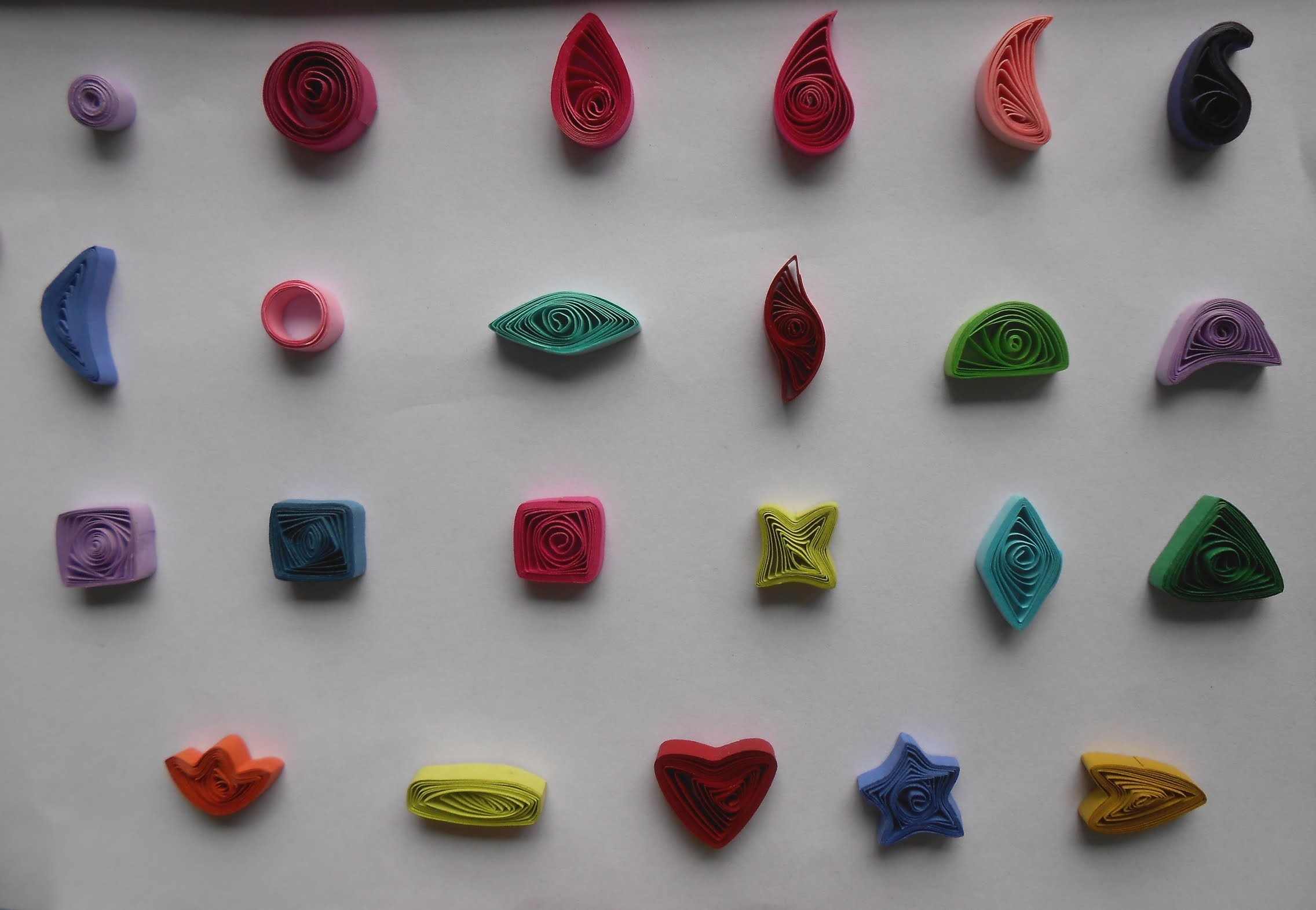 How To Make Basic Quilling Shapes Tutorial Part 1 For Beginners