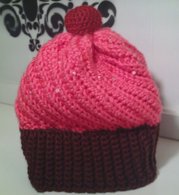 How To Make A Crochet Cupcake Hat