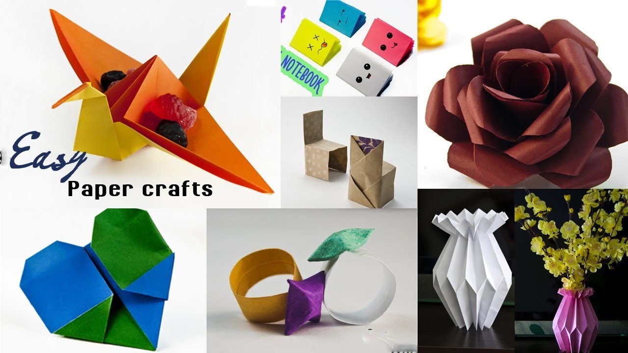 7 Easy Paper Crafts Ideas Amazing Craft Idea DIY 7-easy-paper-crafts-ideas-amazing-craft-idea-diy