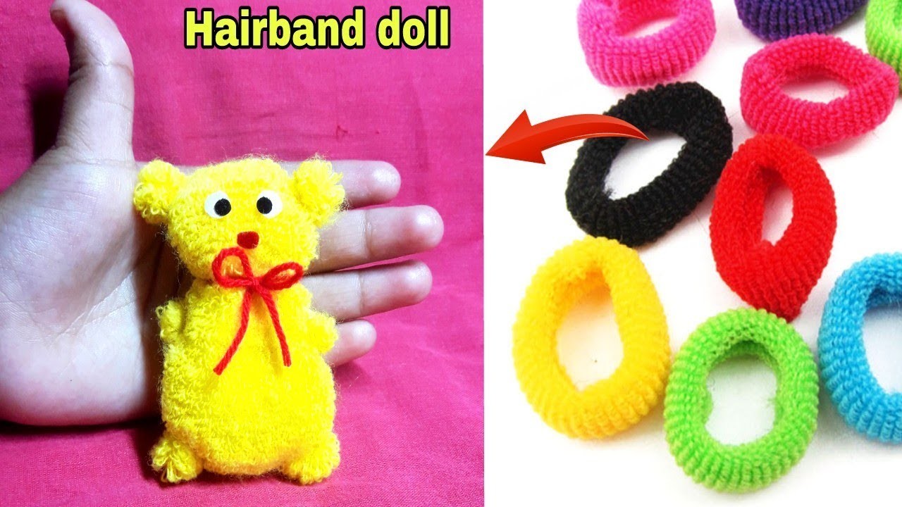 diy-hairband-doll-making-tutorial-diy-easy-handmade-doll-how-to-make-dolls-at-home
