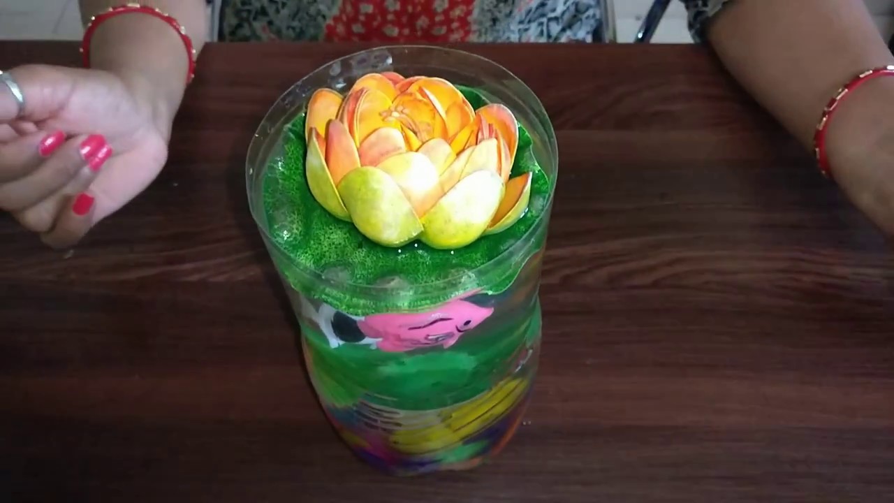 diy-how-to-make-artificial-aquarium-with-waste-plastic-bottle