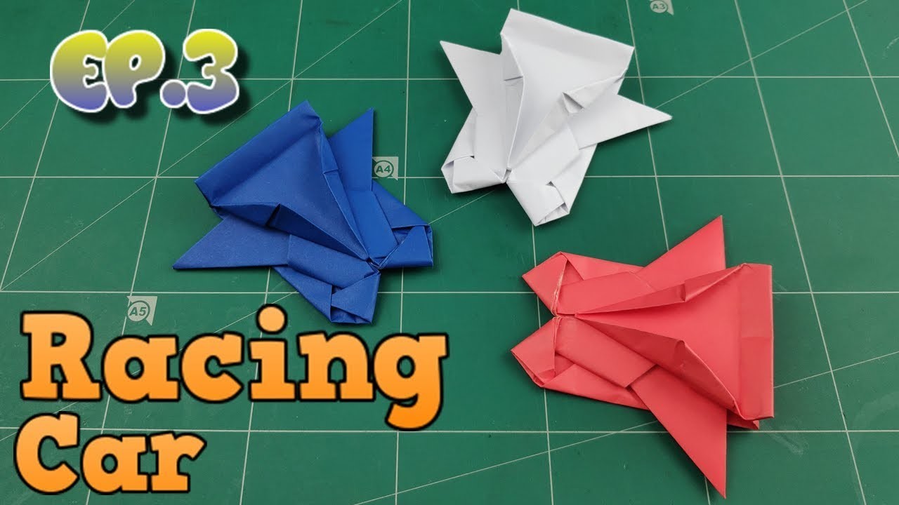 How To Make Easy Car Paper Model Origami Car Way DIY Paper Crafts 