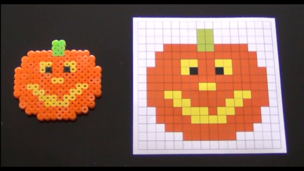 How To Make A Cute Perler Bead Jackolantern how-to-make-a-cute-perler-bead-jackolantern
