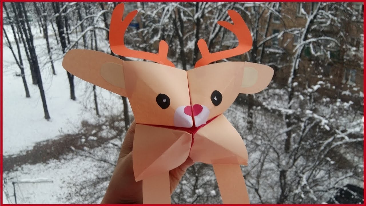 Origami Deer How To Make Paper Toys Paper Animals Origami Deer How To Make Paper Toys Paper Animals