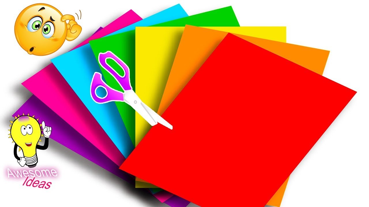 DIY Paper Craft Ideas Easy Colored Paper Craft Ideas diy-paper-craft-ideas-easy-colored-paper-craft-ideas