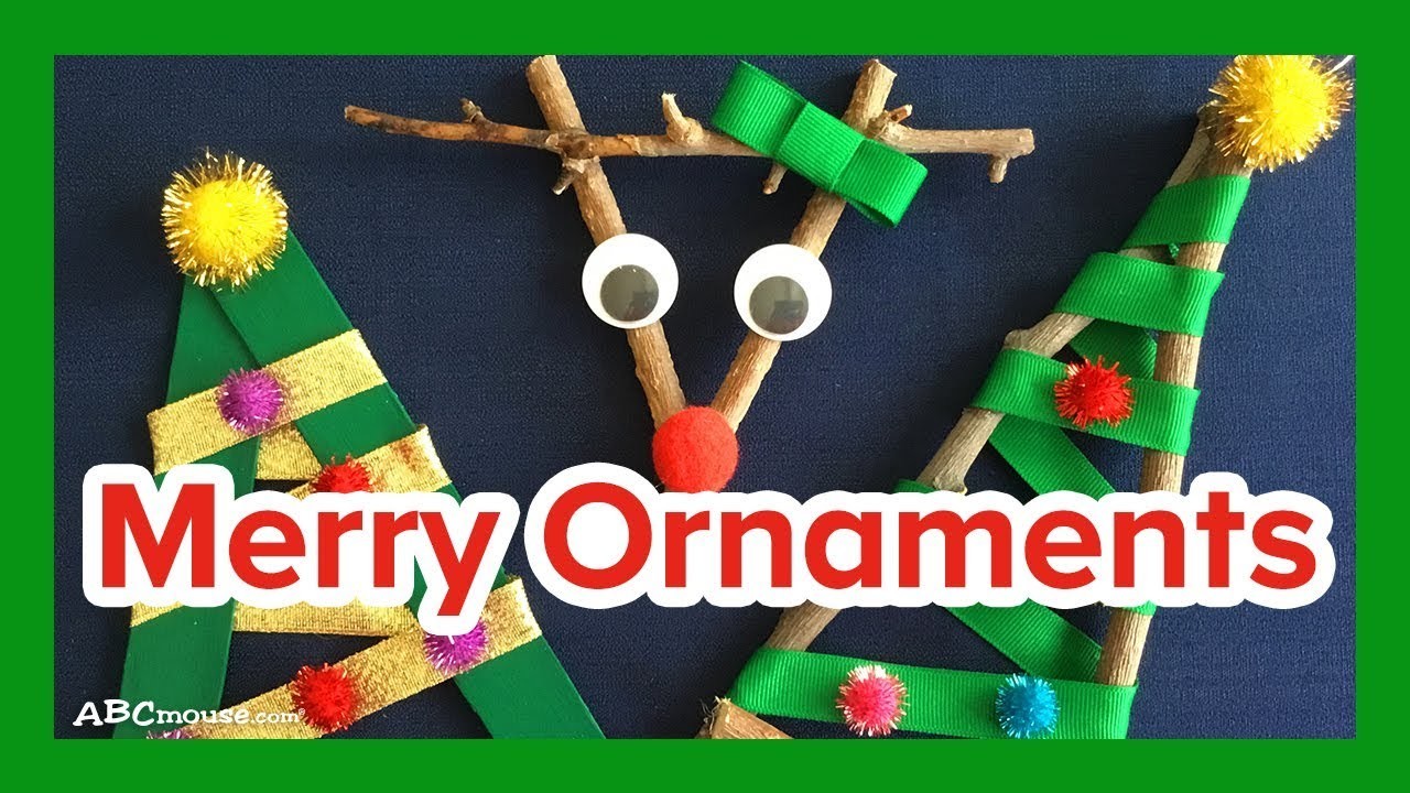 Art Activities For Kids Holiday Ornaments By ABCmouse