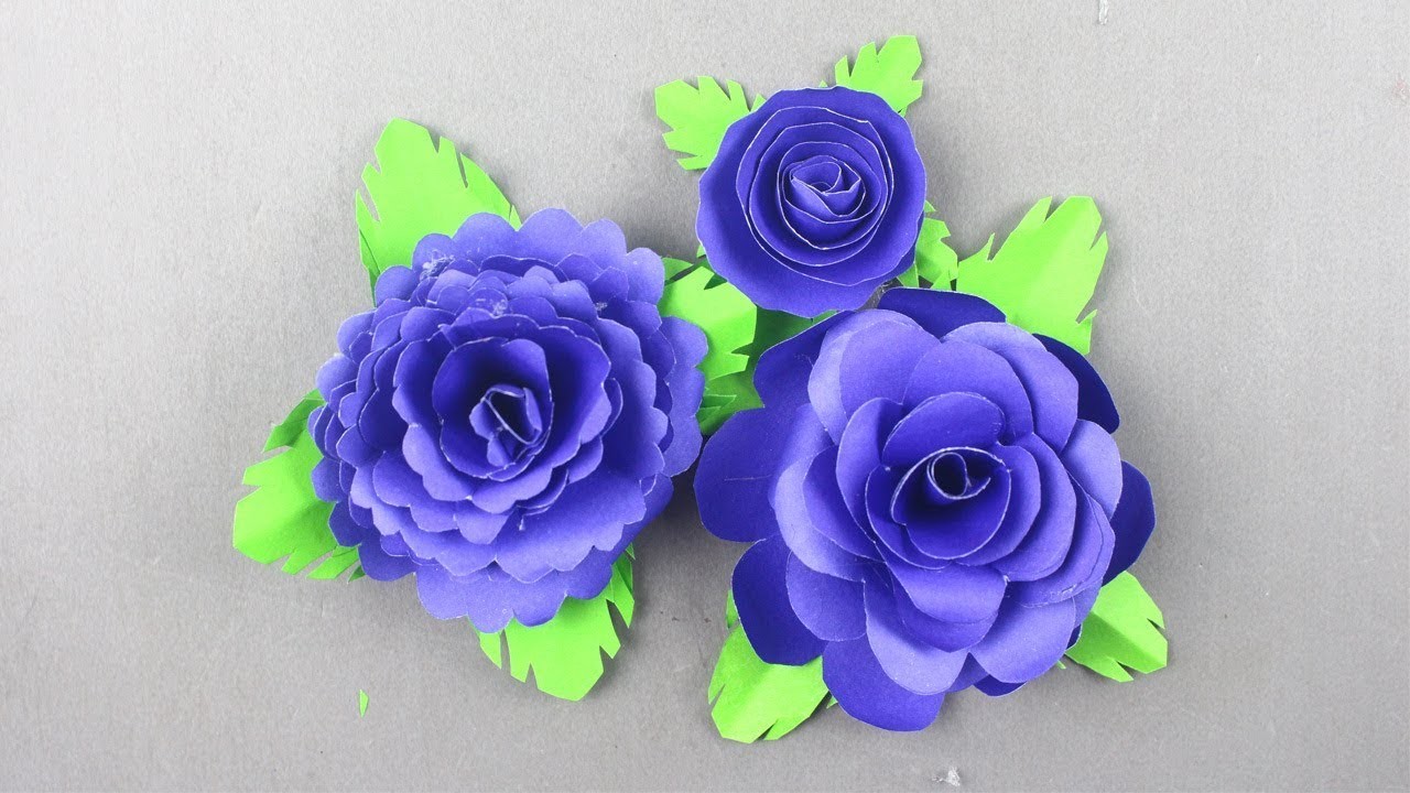 How To Make Small Rose Flower With Paper Making Paper Flowers Step By how-to-make-small-rose-flower-with-paper-making-paper-flowers-step-by