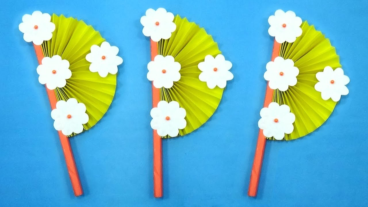 how-to-make-a-hand-fan-with-color-paper-diy-handmade-paper-fan