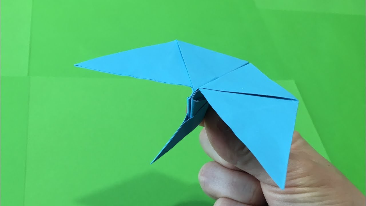 How To Make A Flying Paper Airplane Spaceship Out Of Star Trek DIY Easy Origami Step By Step