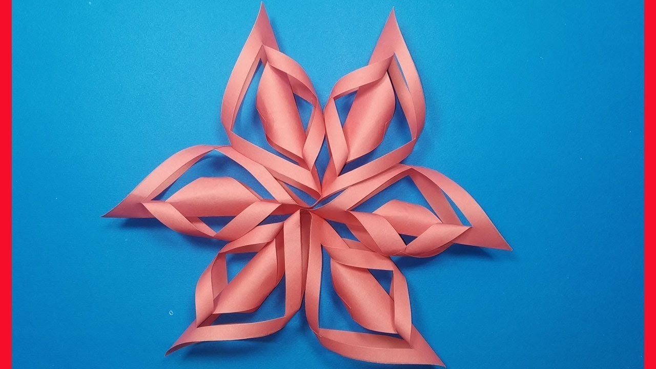 How To Make Easy Flower With Paper DIY Origami
