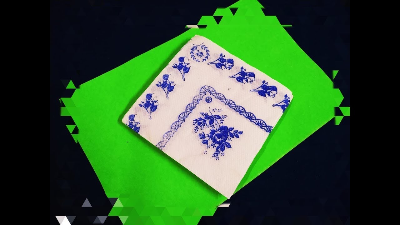 DIY How To Make Tissue Paper Flower