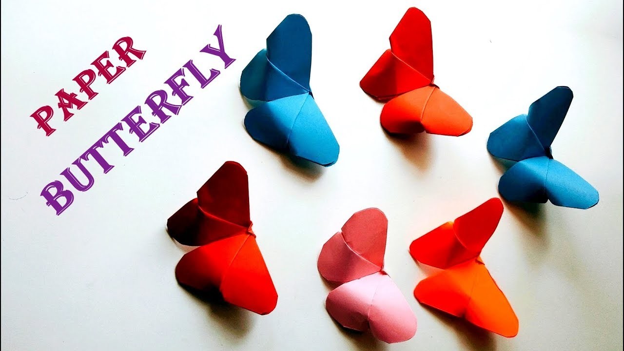 How To Make Easy Origami Butterfly Step By Step DIY Paper Butterfly