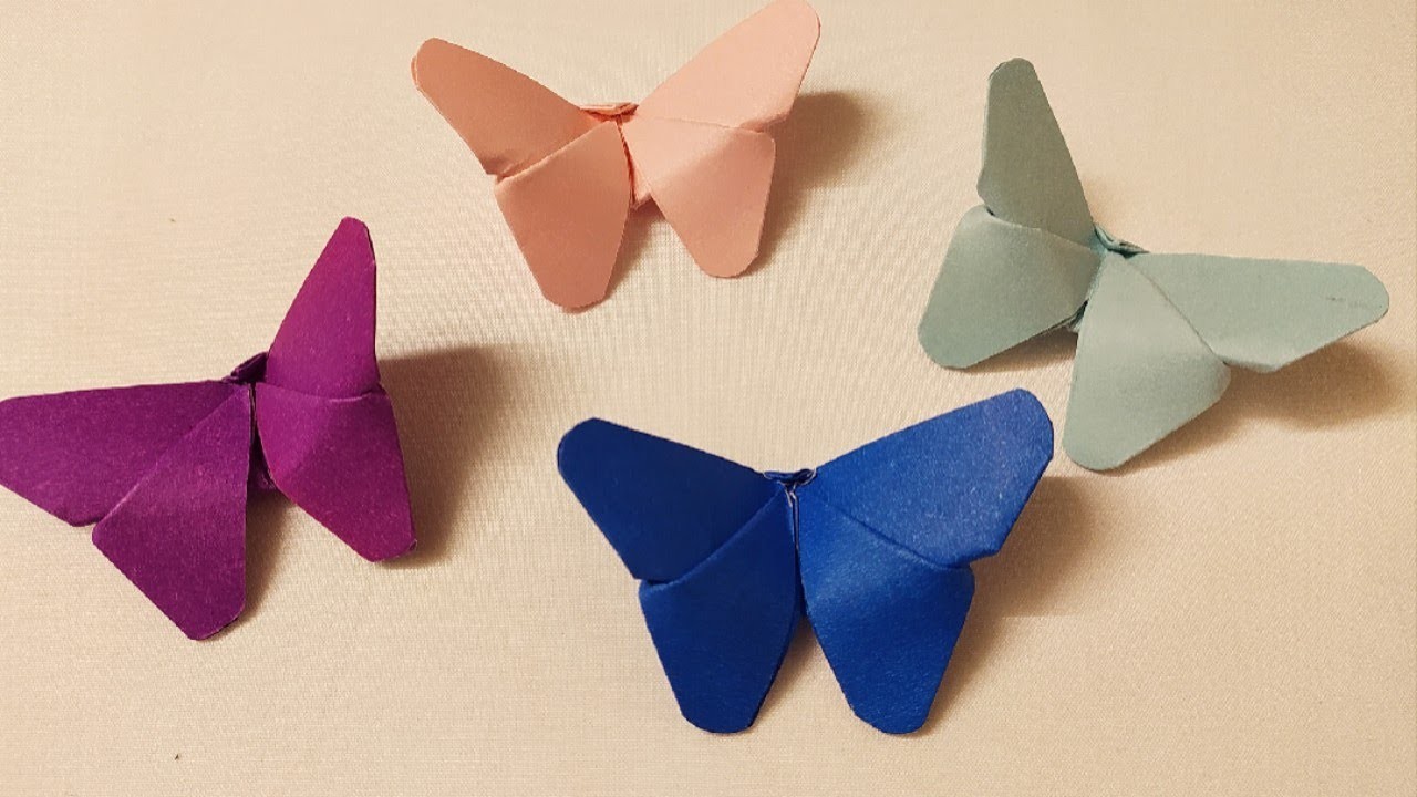 3D Butterfly How To Make A 3D Butterfly Paper Craft
