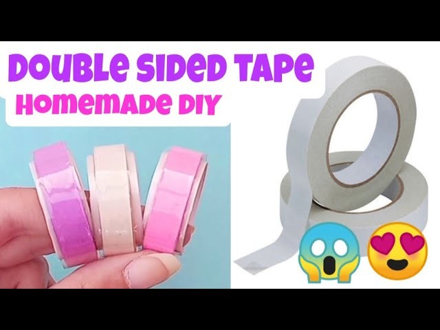 Homemade Double Sided Tape How To Make Double Sided Tape At Home Easy 