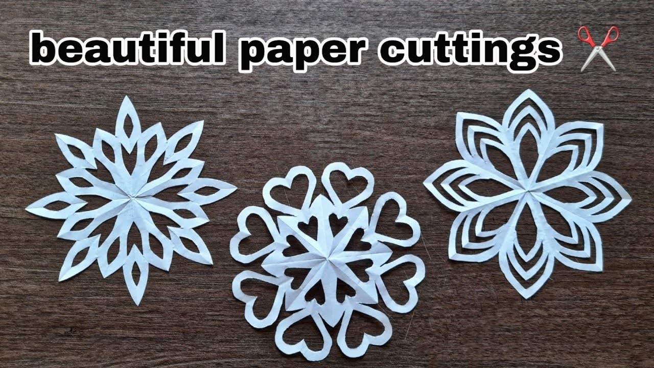 How To Make Paper Snowflake Easily Different Types Of Paper Cutting how-to-make-paper-snowflake-easily-different-types-of-paper-cutting