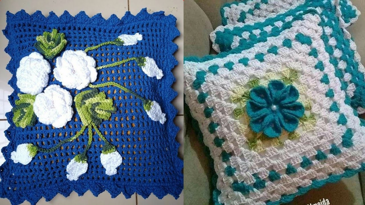 Crochet Cushion Covers Designs Granny Square Crochet Cushion Patterns ... Crochet Cushion Covers Designs Granny Square Crochet Cushion Patterns ...