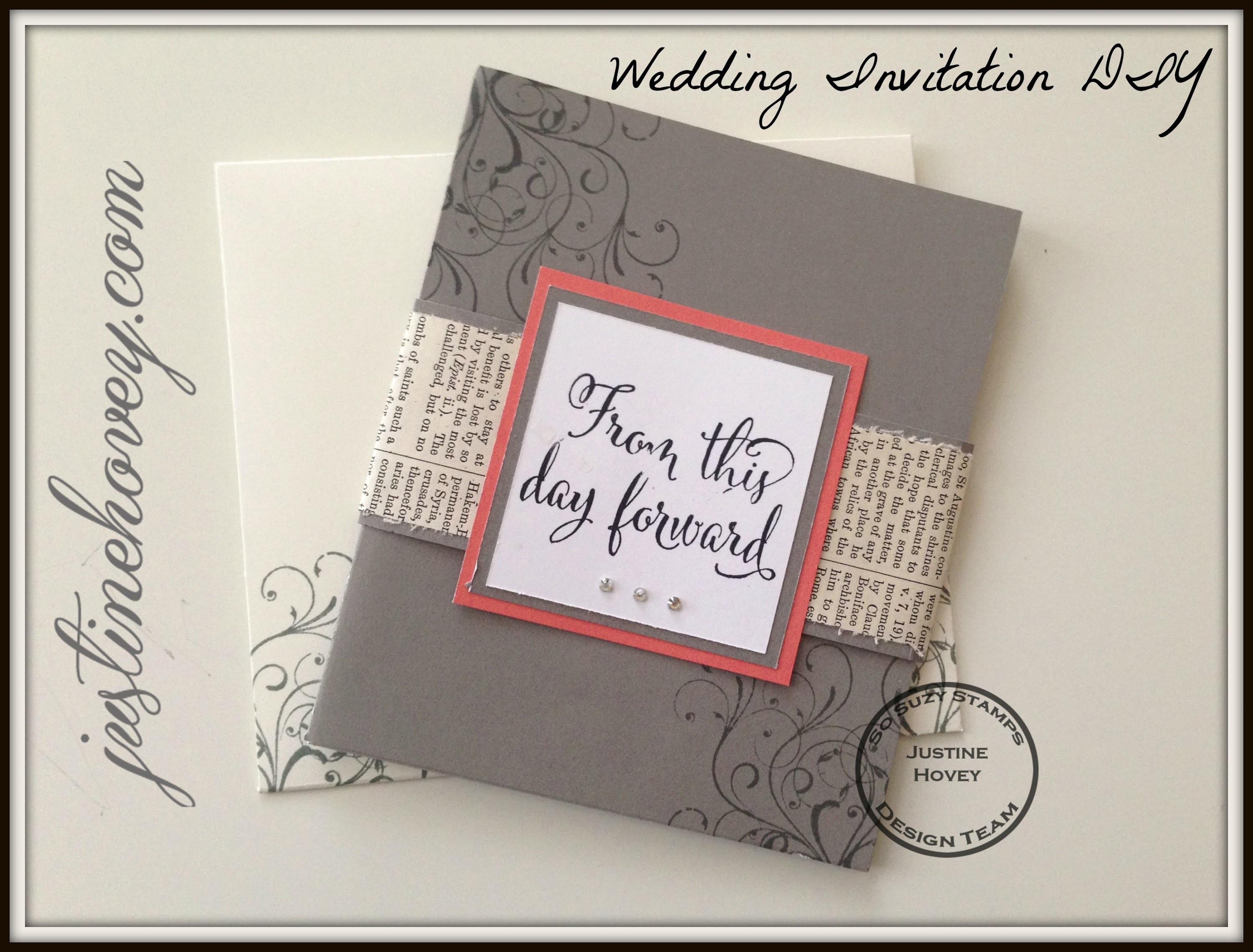 Easy DIY Handmade Wedding Invitations How to