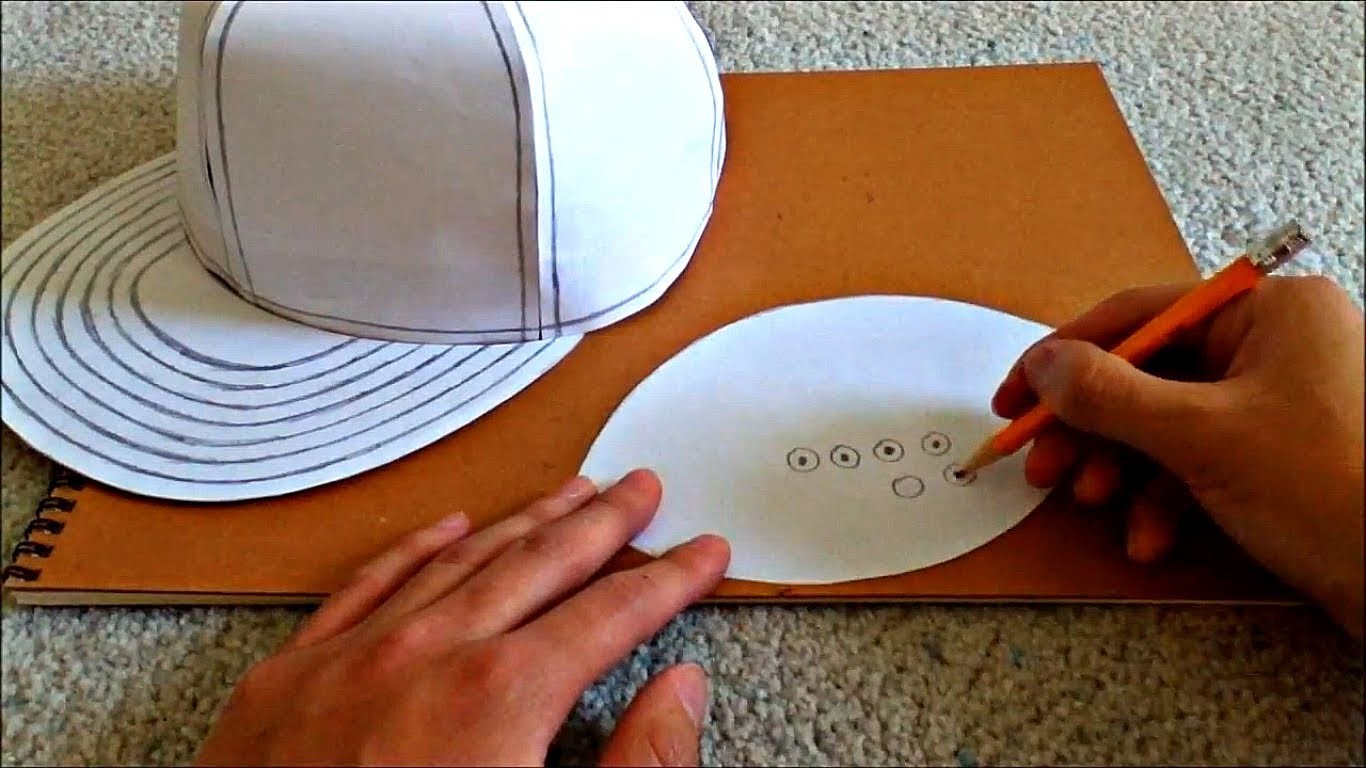 Tutorial On How To Make A Flat Brimmed Paper Hat New Era Style My Tutorial On How To Make A Flat Brimmed Paper Hat New Era Style My