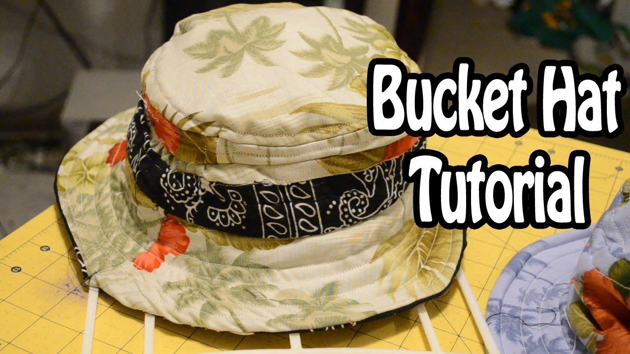 DIY How To Make A Bucket Hat From Scratch 6