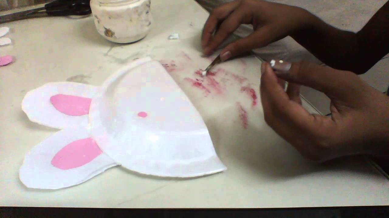 How To Make Rabbit With Paper Plate paper Plate Craft easy Paper Plate Craft For Kids
