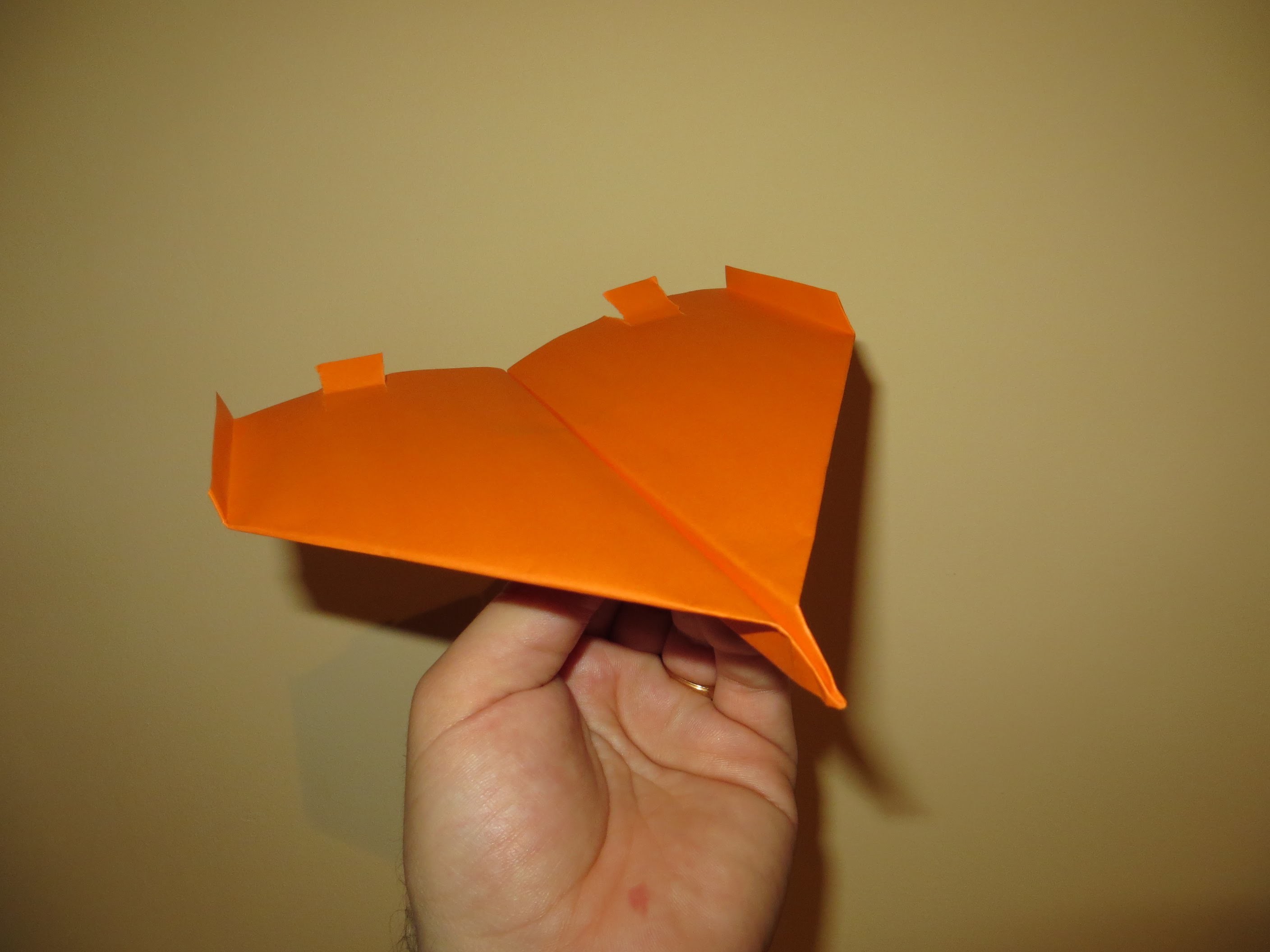 How To Make Cool Paper Airplanes That Fly Far And Straight Very Easy Video 15