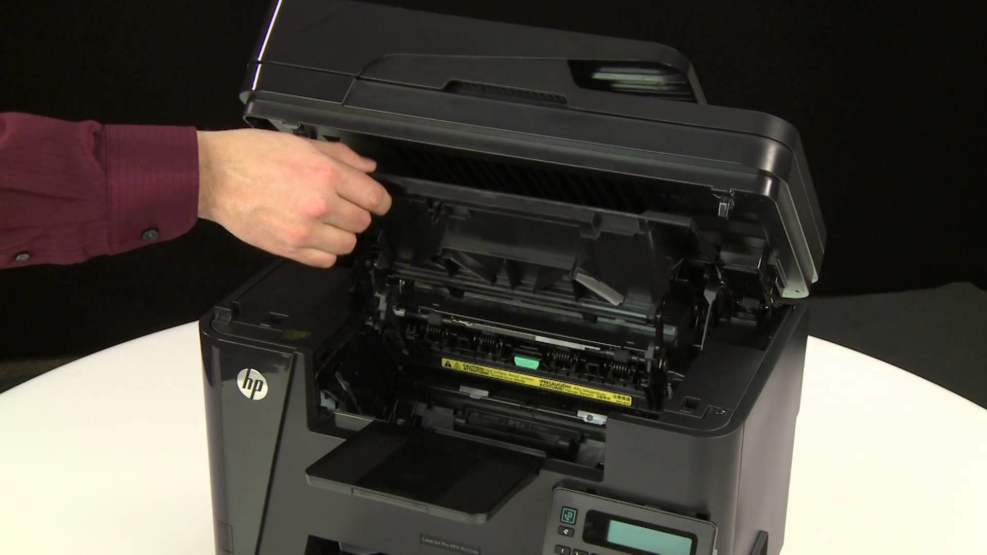 Paper Jam Error Message Displays On The Control Panel HP LaserJet Pro 