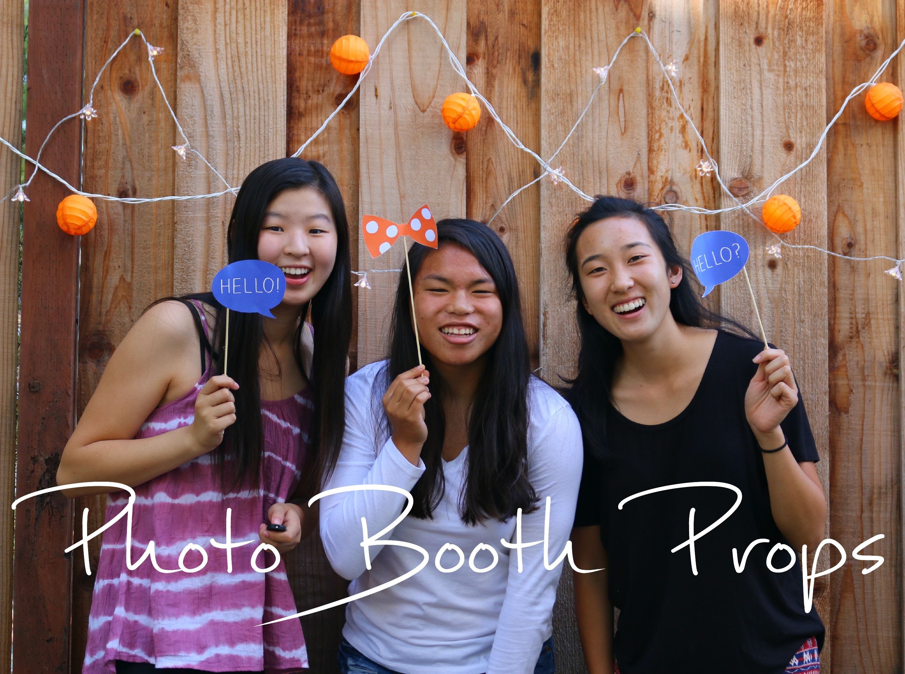 DIY How To Make Photo Booth Props Rachel Republic
