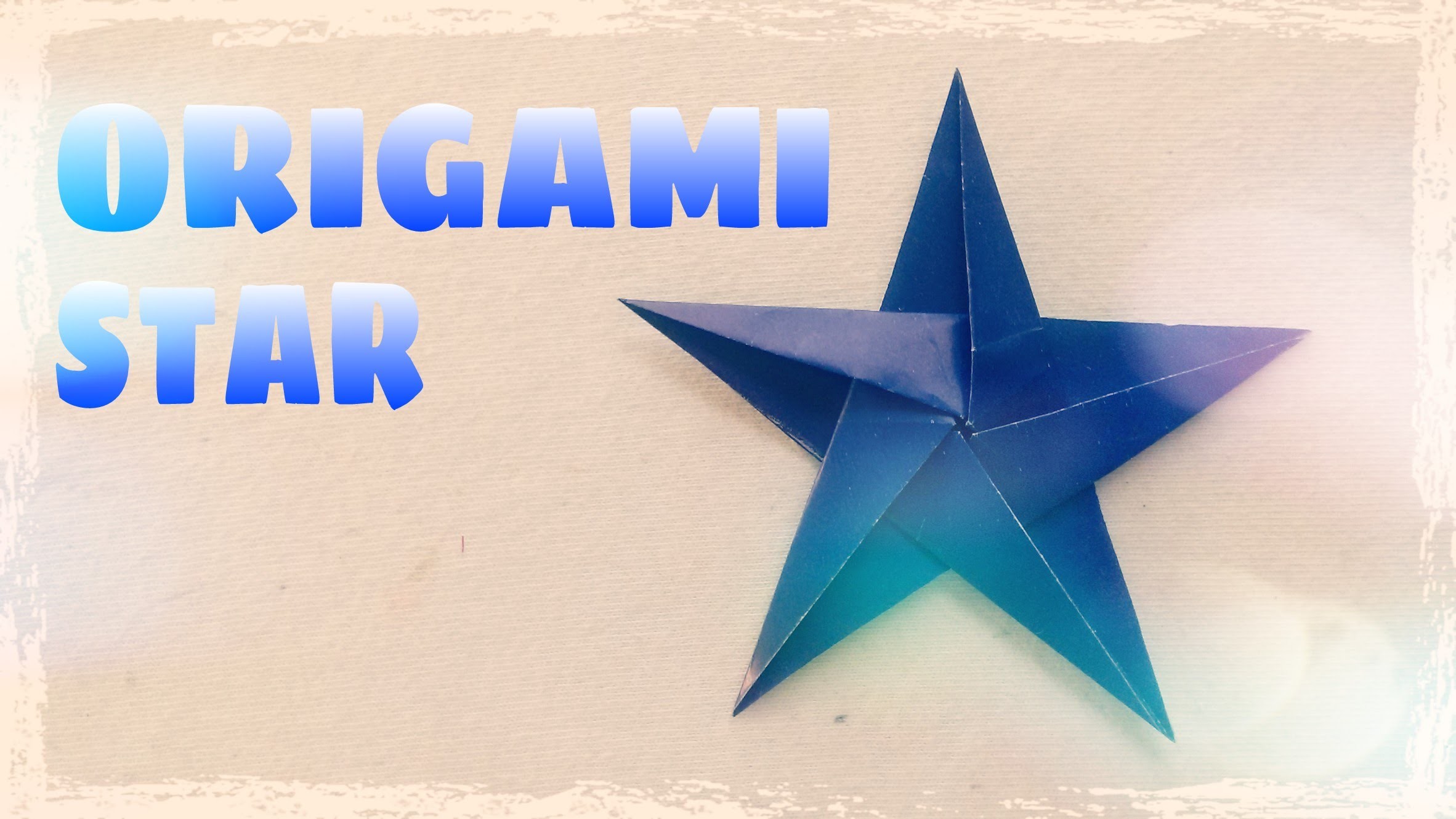 DIY Origami Star Tutorial diy-origami-star-tutorial