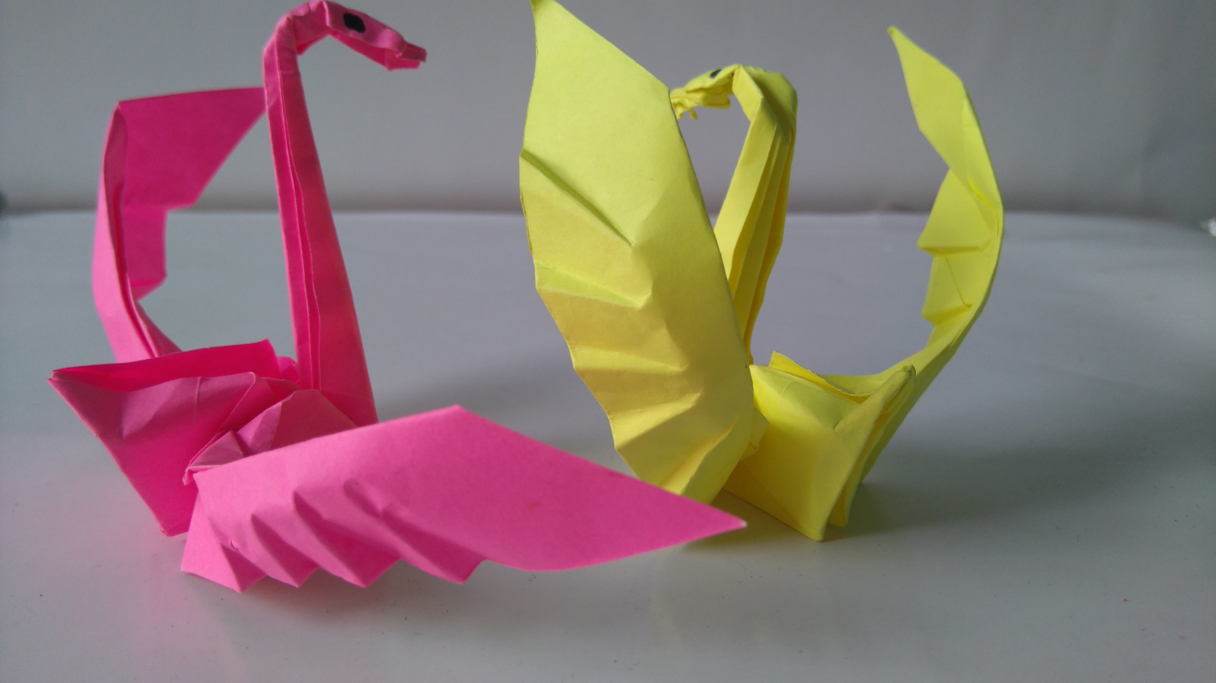 Origami Tutorials How To Make An Origami Swan