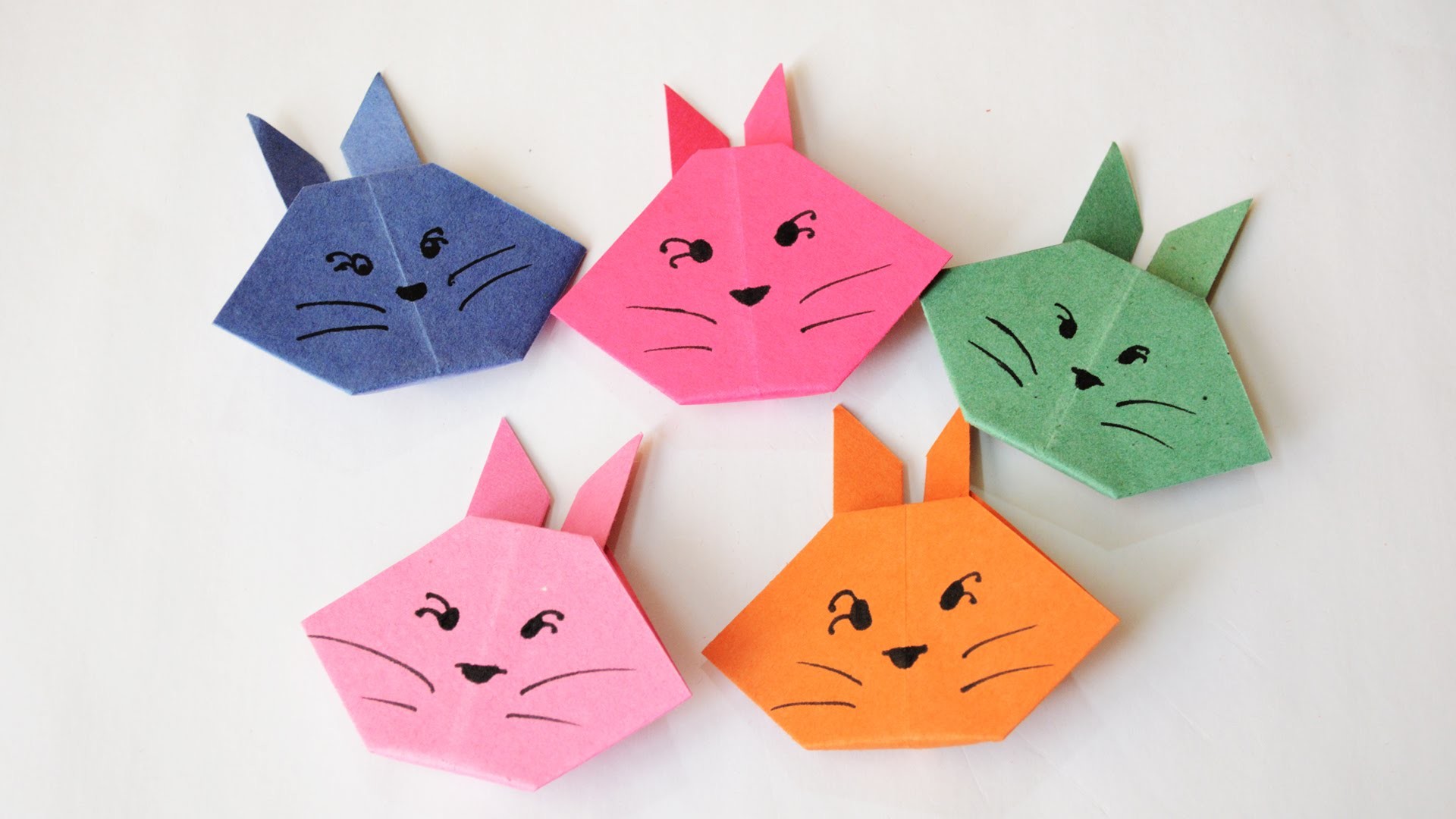 How To Make An Origami Bunny Easy Tutorial