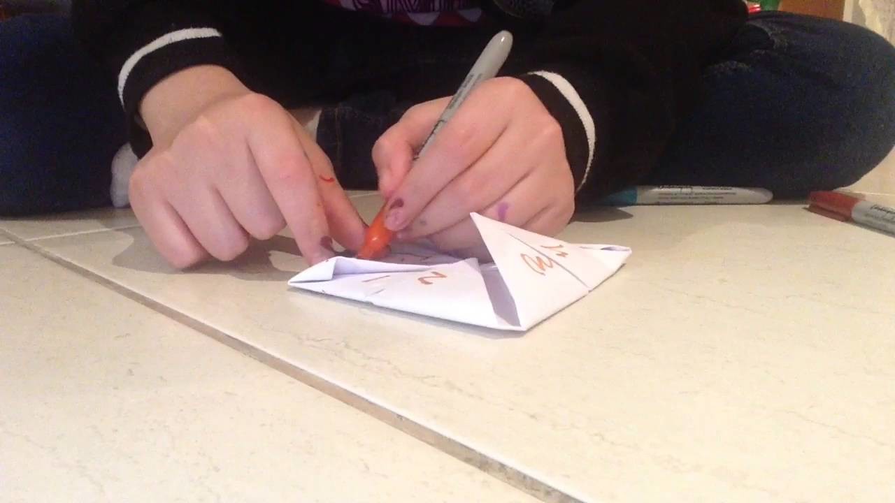 How To Make School Paper Game