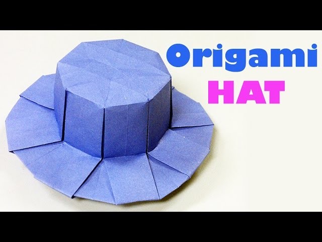 How To Make Hat From Paper Origami Hat Art Easy Crafting Steps