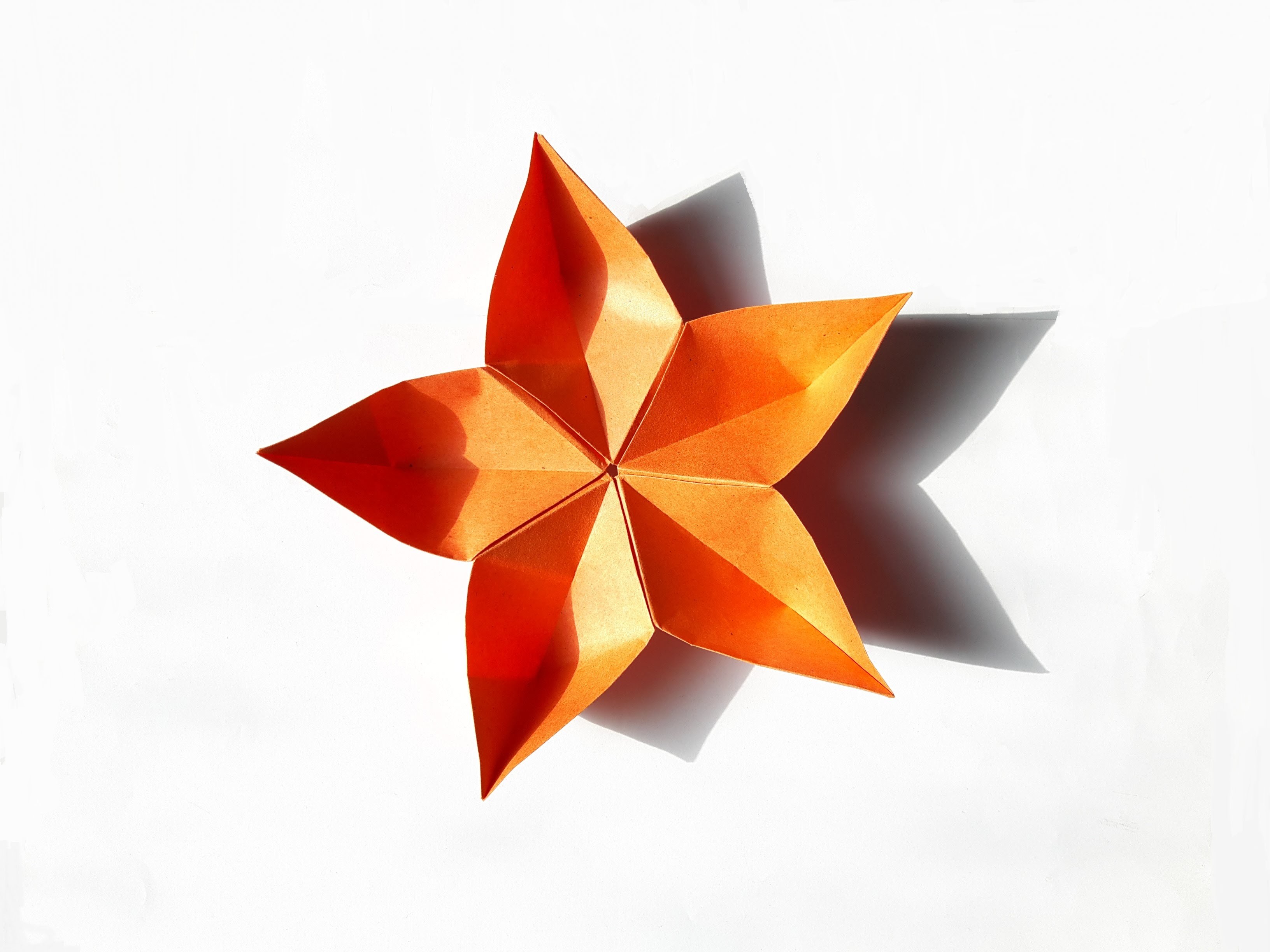 How To Make A Paper Flower easy Origami 