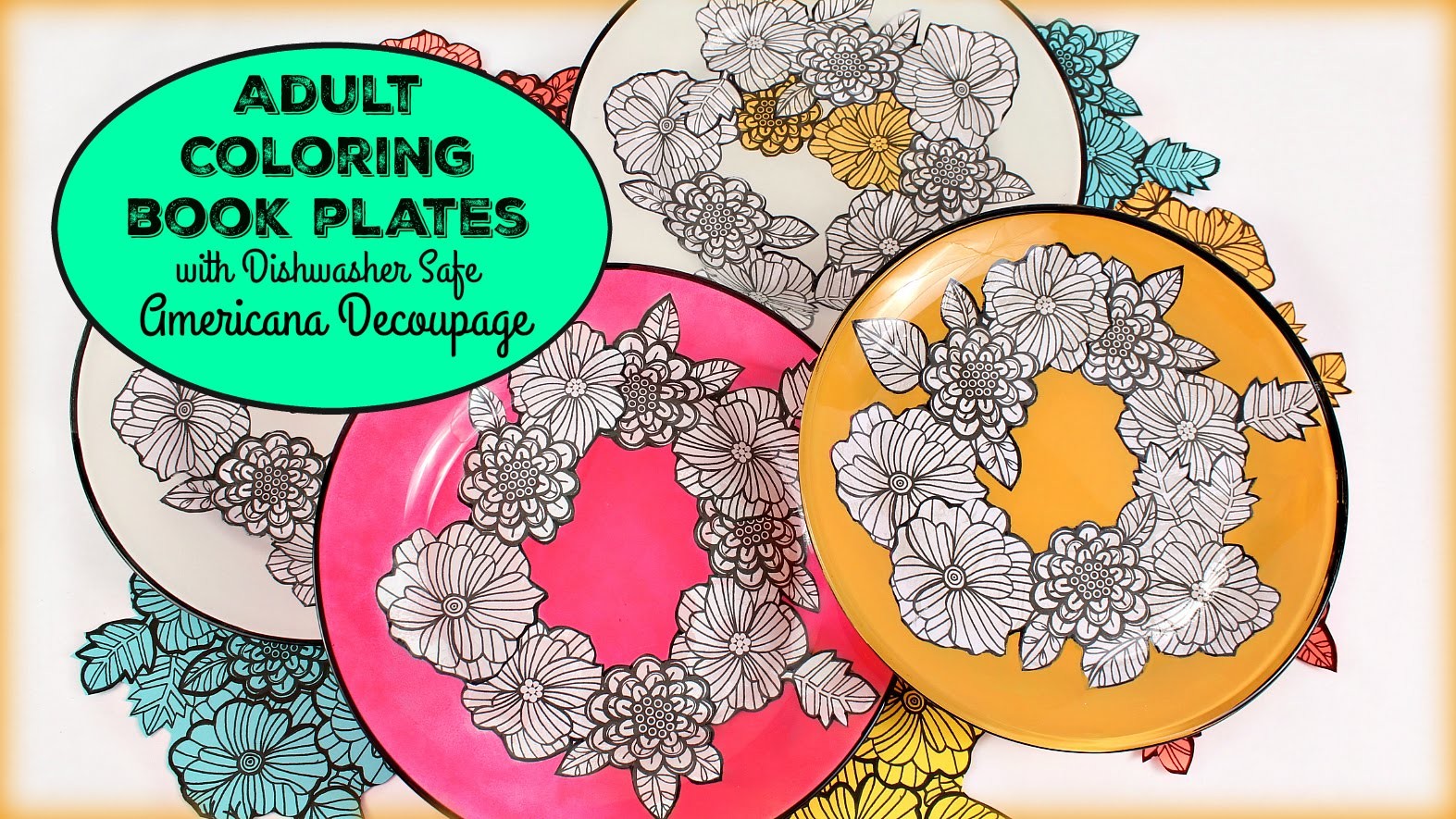 HOW TO Coloring Book Plates HOW TO Coloring Book Plates