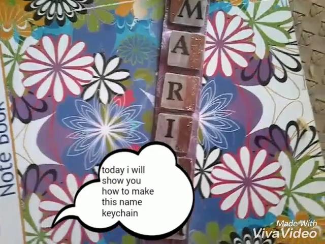 DIY Name Keychain diy-name-keychain