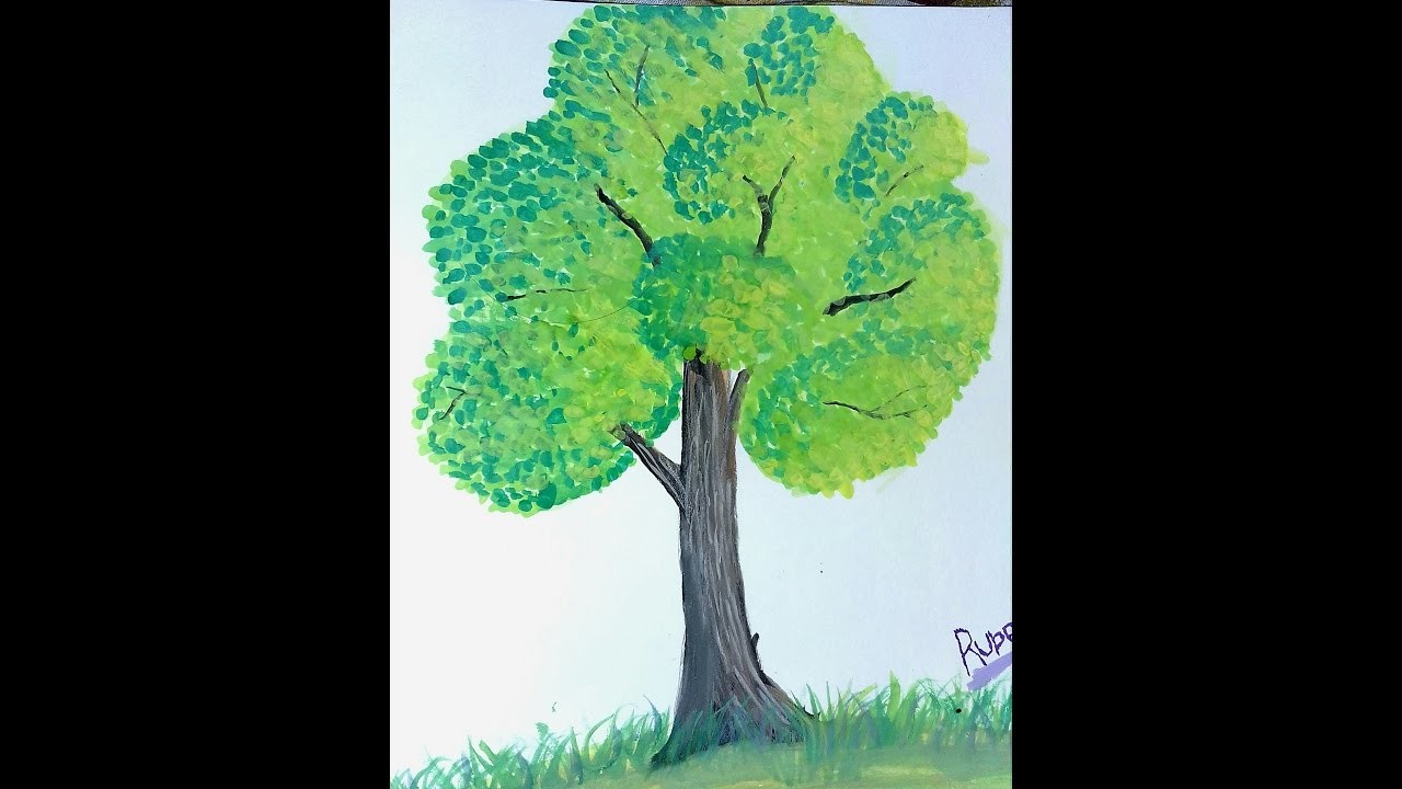 How To Draw Tree From Watercolor how-to-draw-tree-from-watercolor