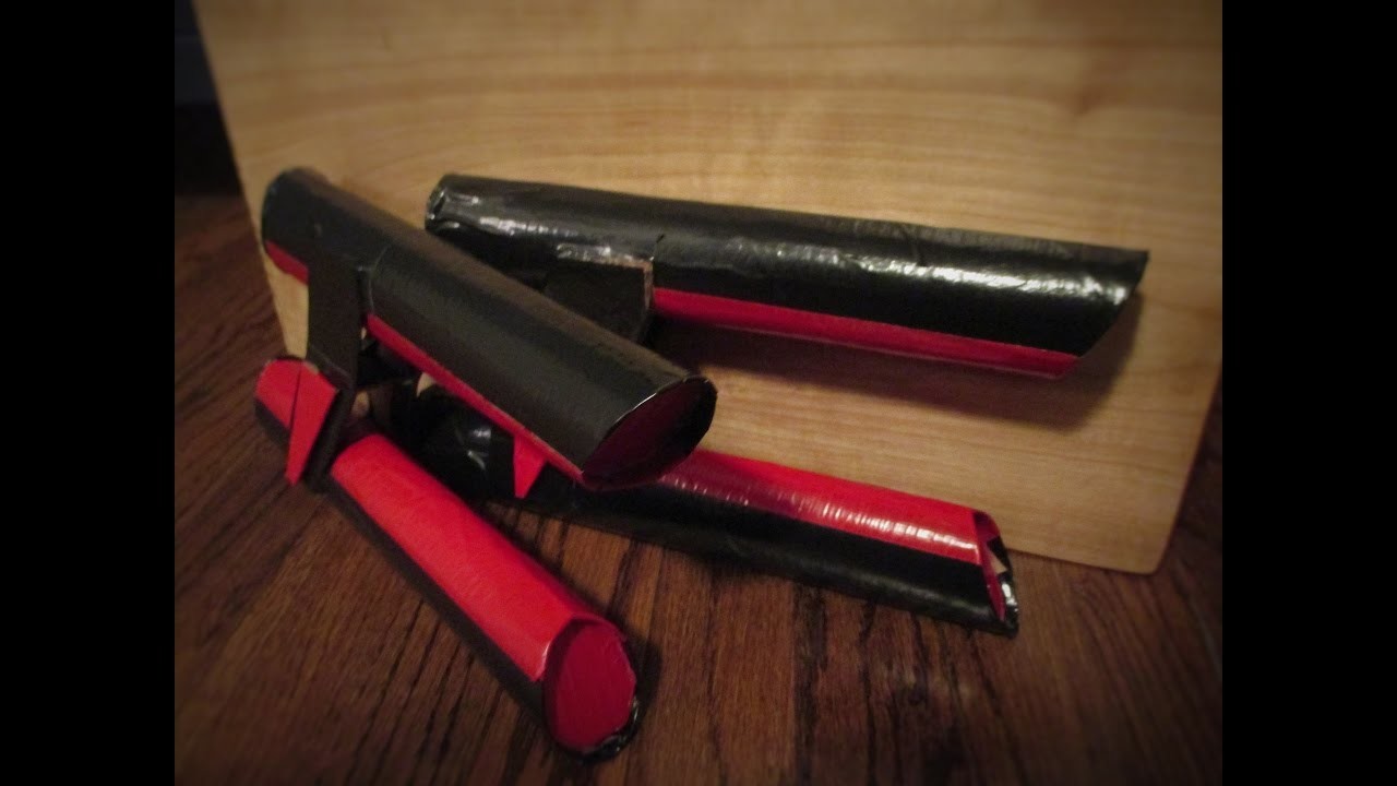 How To Make A CARDBOARD LASER BLASTER 