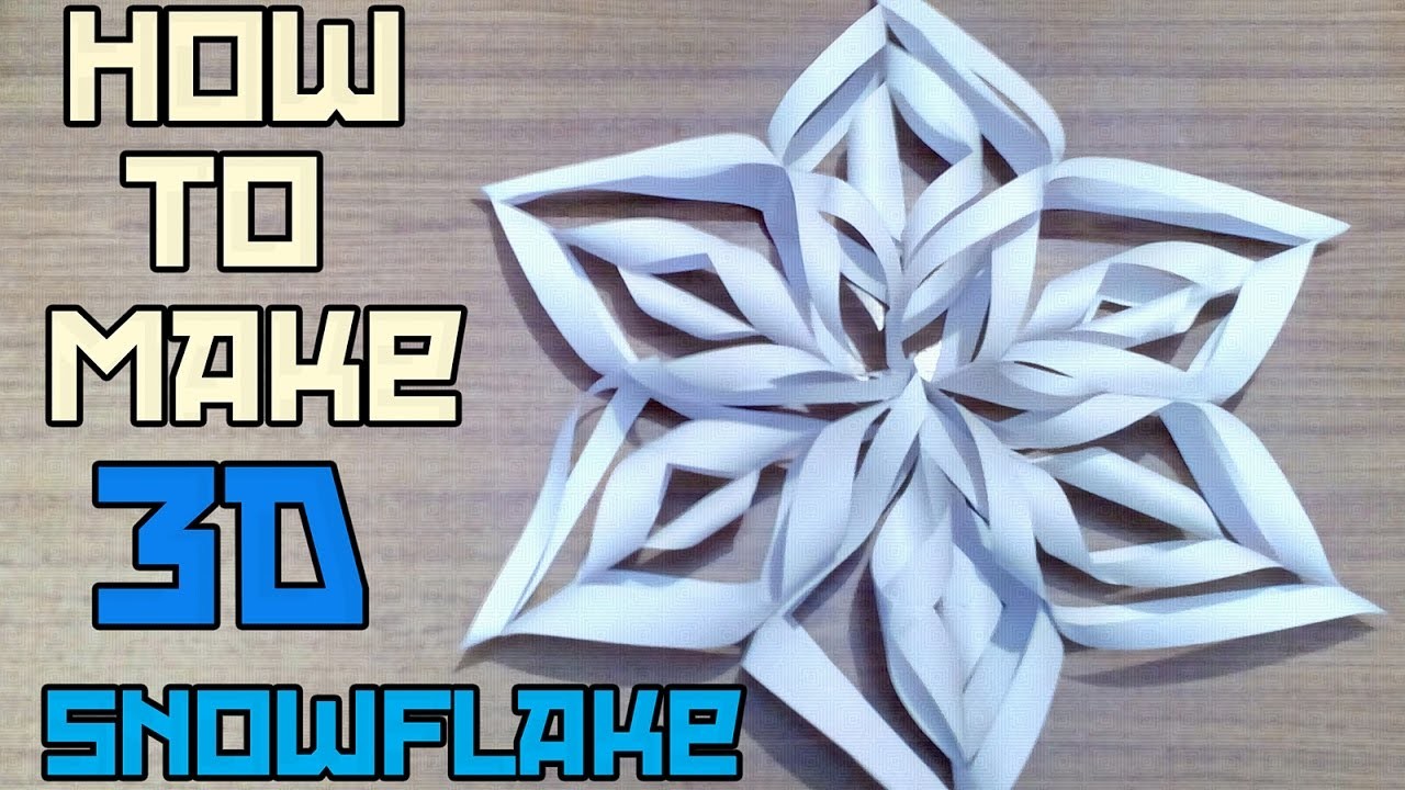 How To Make Snowflakes Very Easy