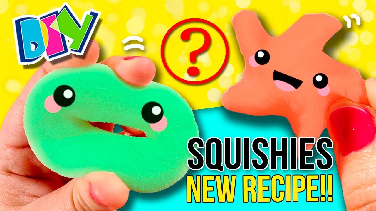 How To Make Homemade SQUISHIES