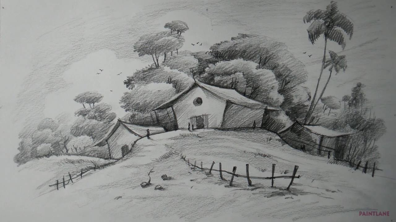 How To Draw Easy And Simple Landscape For Beginners With PENCIL how-to-draw-easy-and-simple-landscape-for-beginners-with-pencil