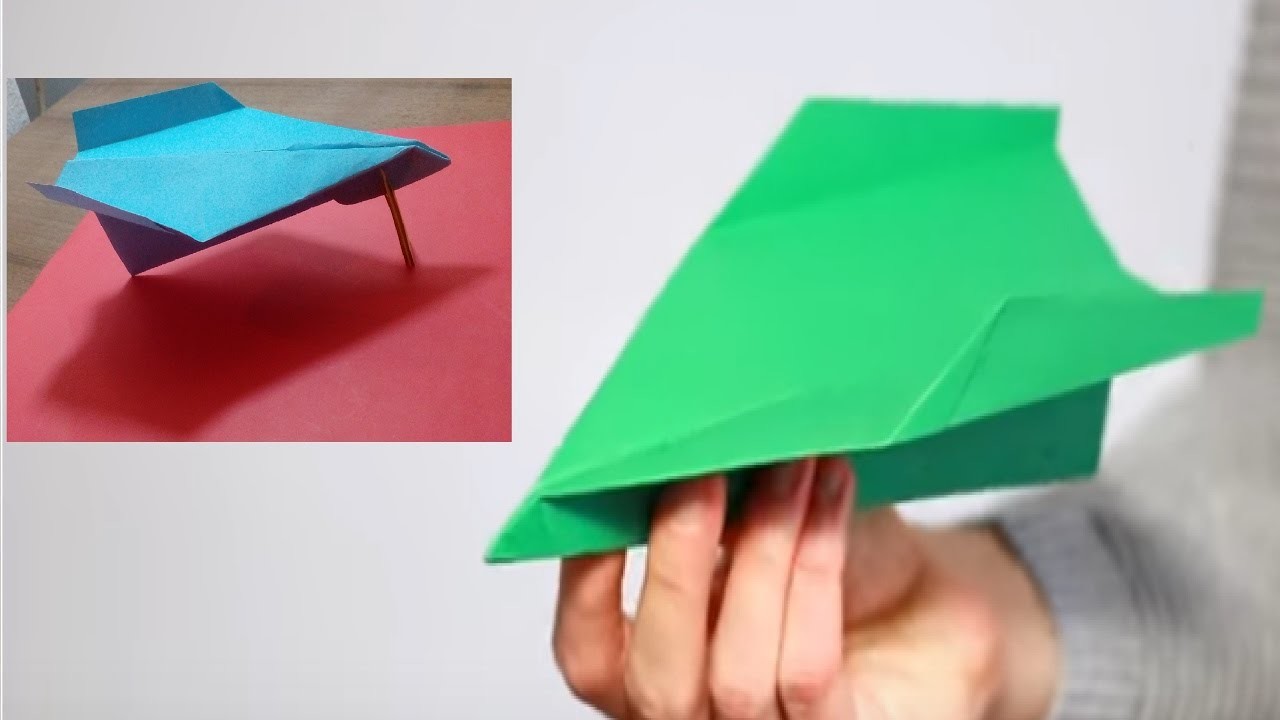 How To Make A Paper Airplane That FLIES 100 FEET Origami Paper how-to-make-a-paper-airplane-that-flies-100-feet-origami-paper