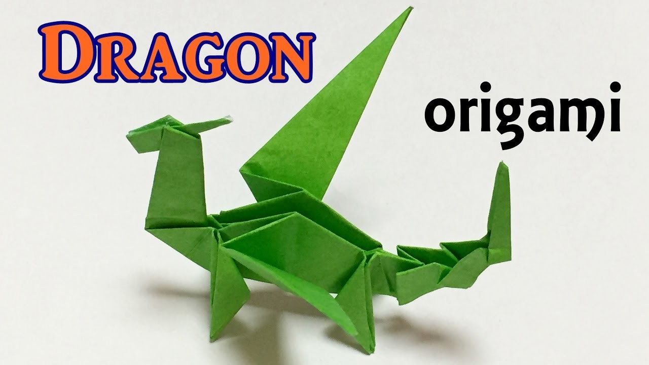Origami Dragon Tutorial Step By Step How To Make A Paper Dragon One Piece Of Paper