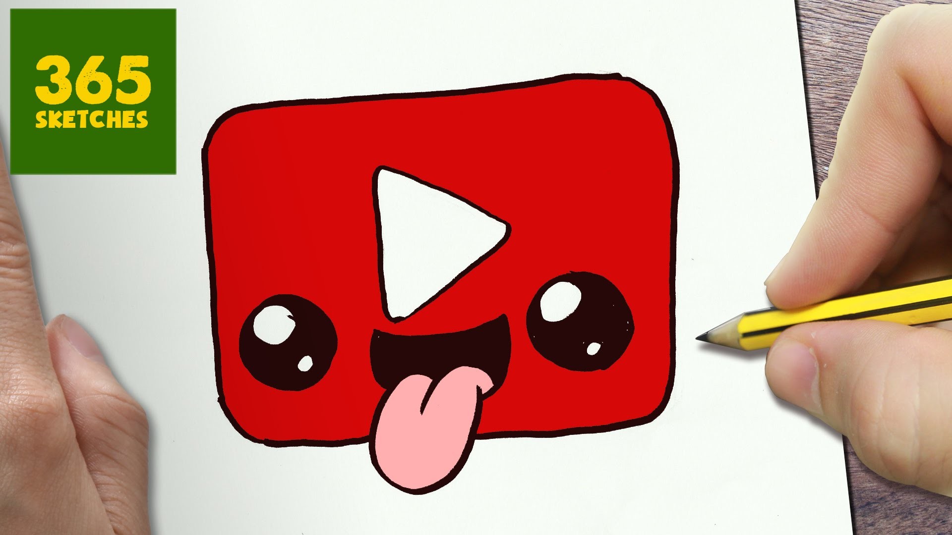 How To Draw A Cute Youtube Logo Images And Photos Finder