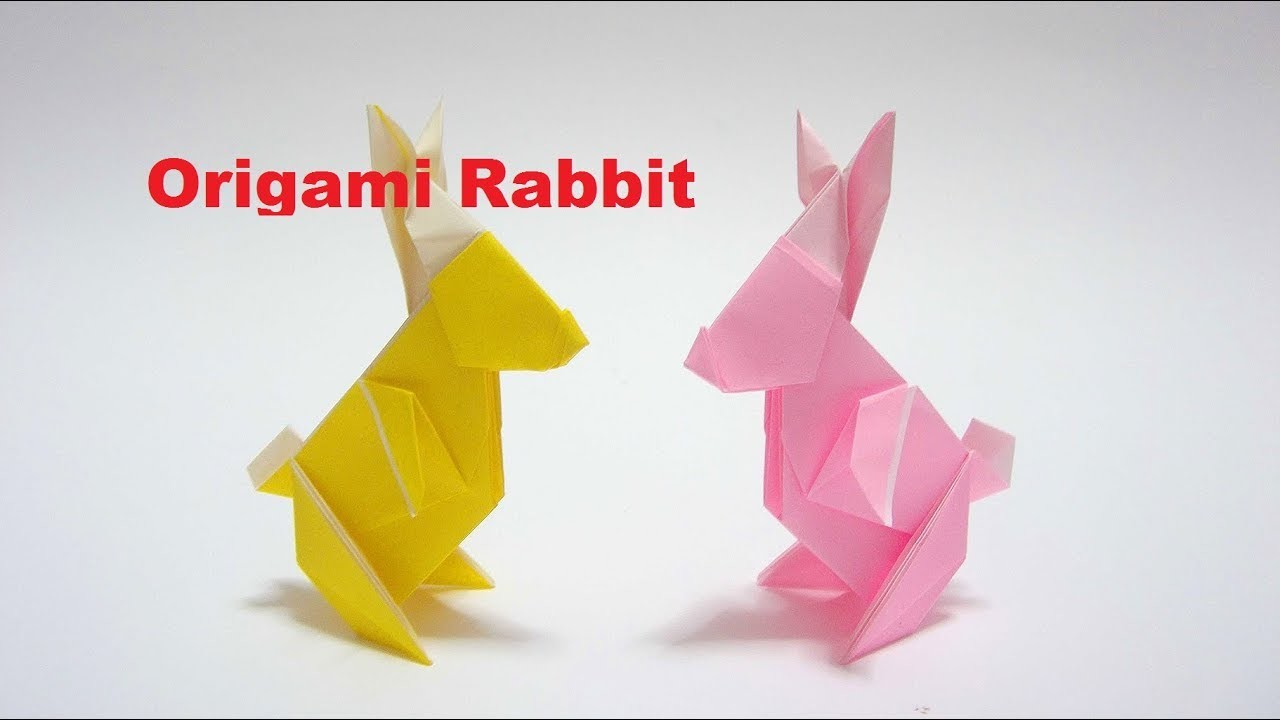 how-to-make-an-origami-rabbit-how-to-make-a-rabbit-with-paper-paper-rabbit-craft