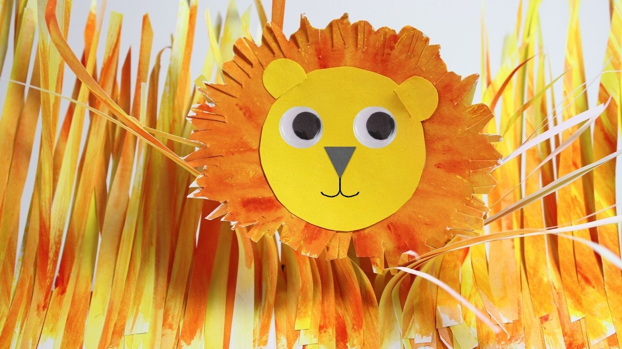 How To Make This Simple Paper Lion 