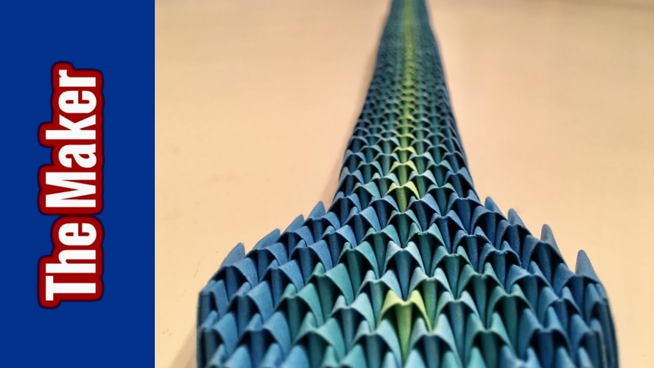 how-to-make-a-3d-origami-paper-snake-hd