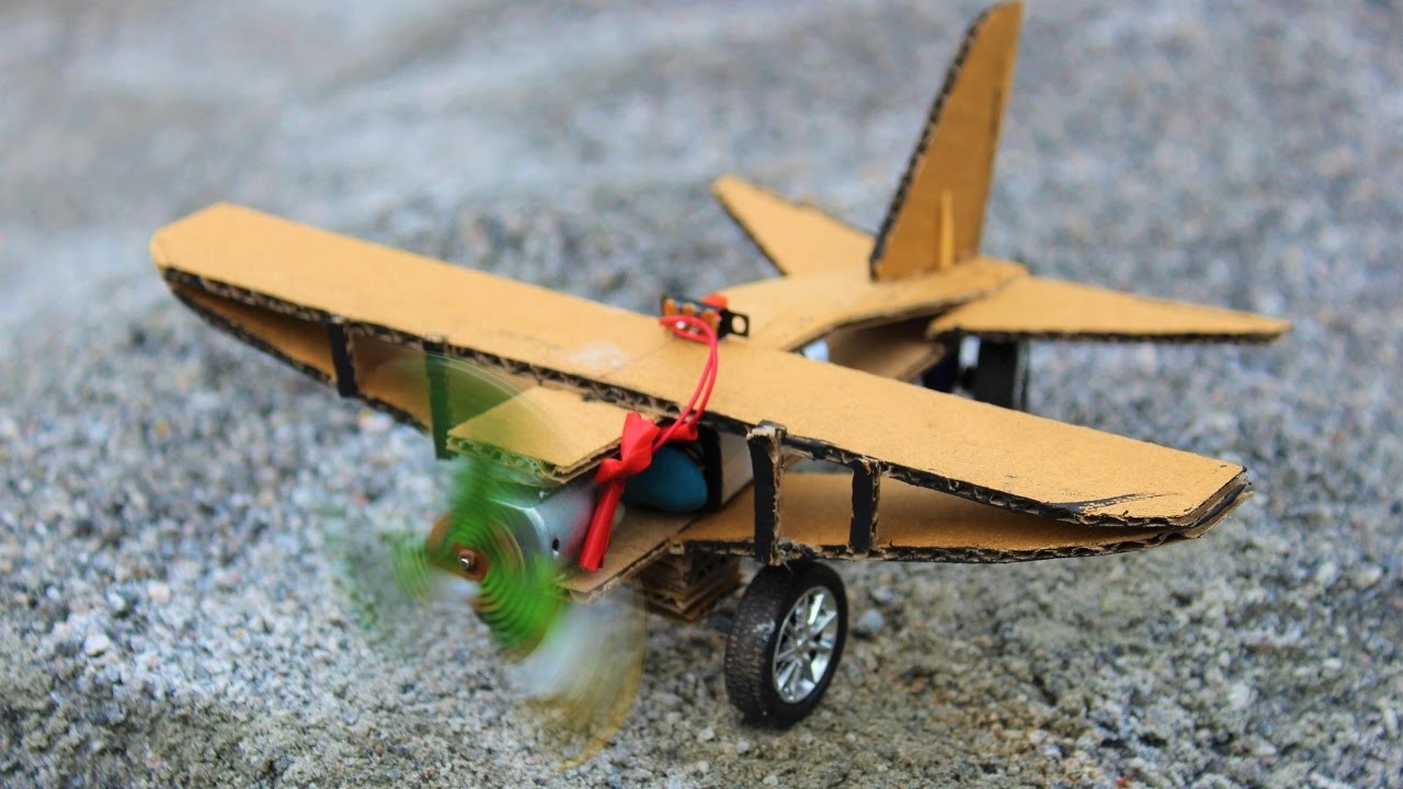 How To Make A Plane Out Of Cardboard Airplane